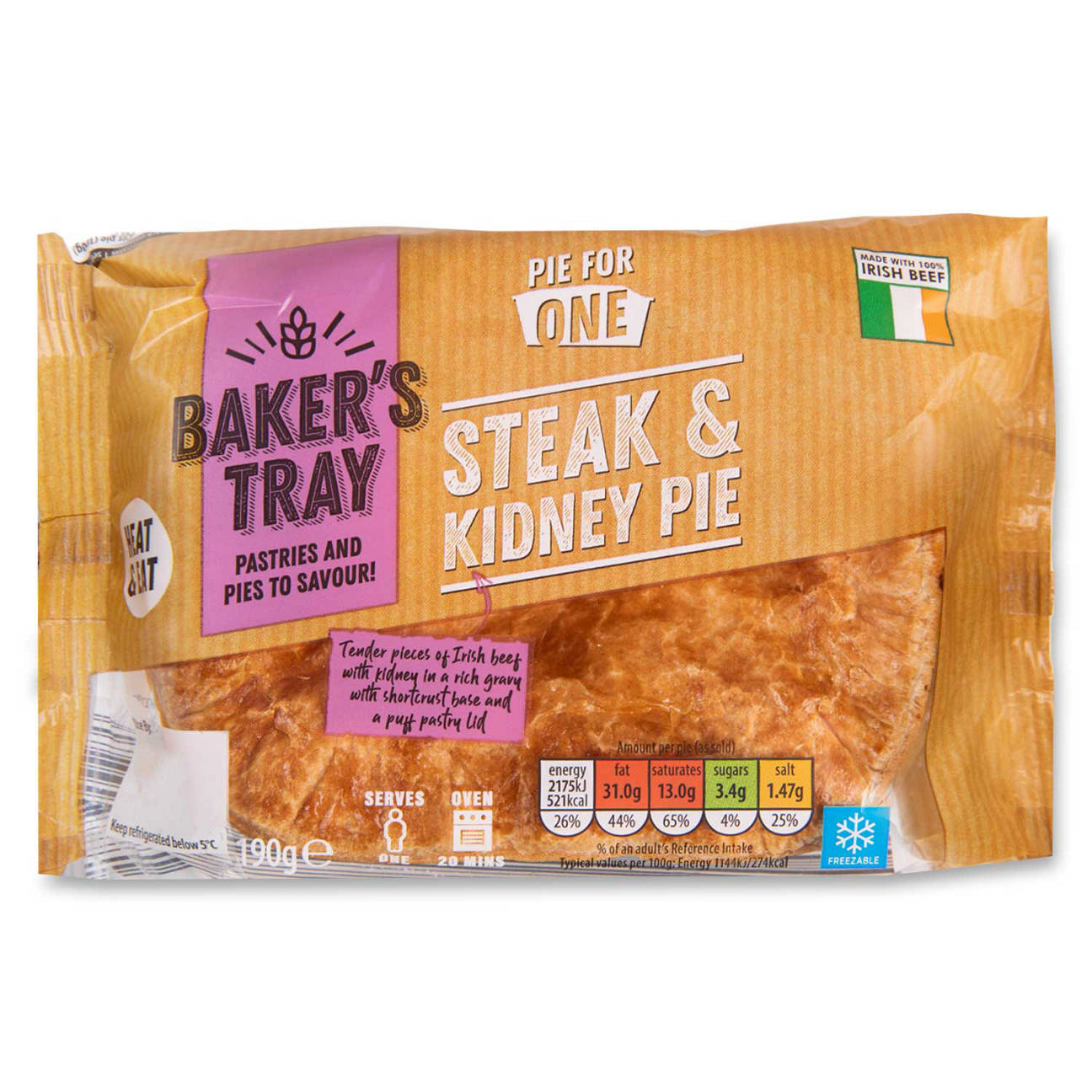 Steak & Kidney Pie | ALDI IE